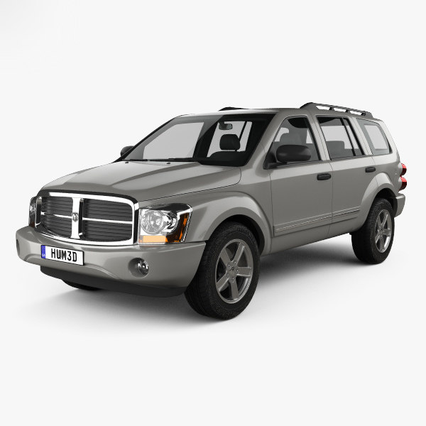Dodge Durango SLT 2004 3D 모델 - TurboSquid 1385939