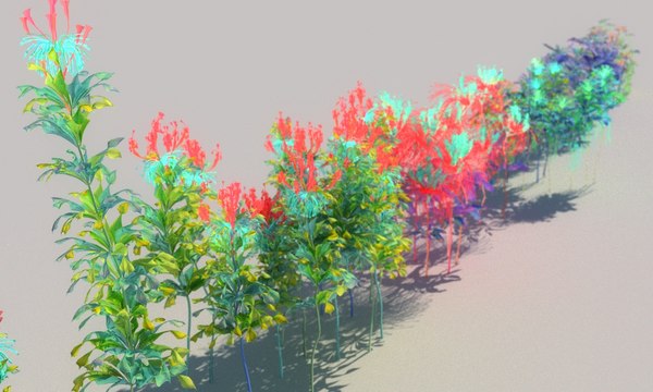 Alien flower pack 3D model - TurboSquid 1386089