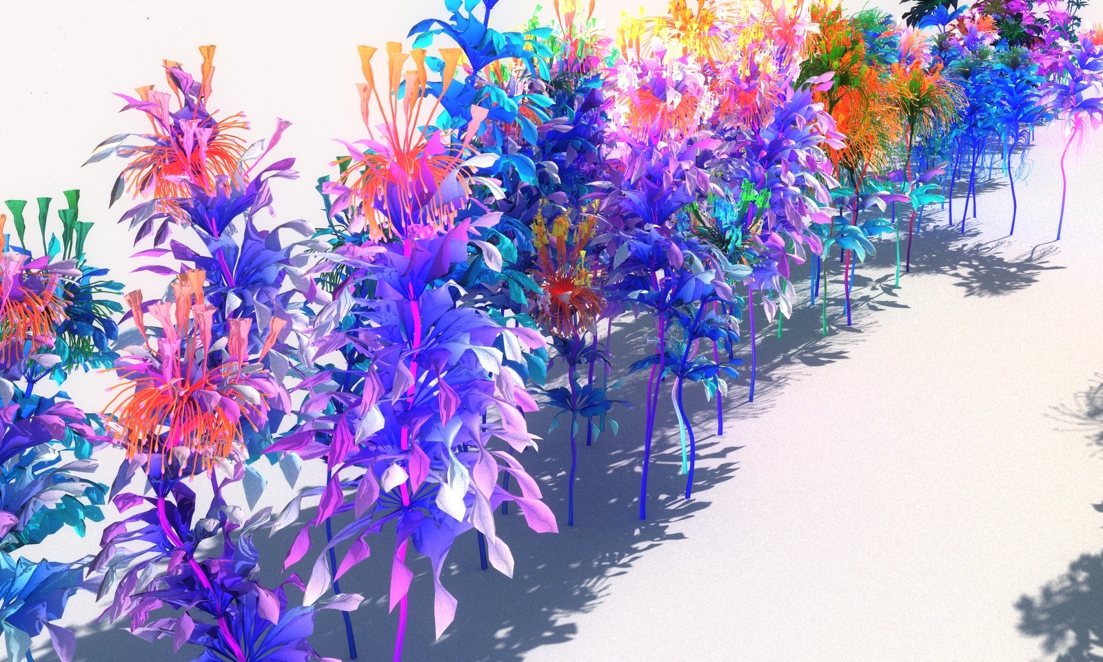 Alien flower pack 3D model - TurboSquid 1386089