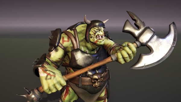 Orc 3D Models for Download | TurboSquid
