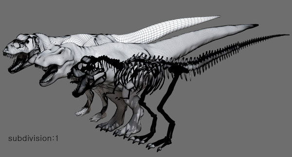 Muscle t rex 3D model - TurboSquid 1386225