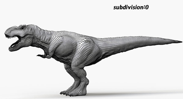 Muscle t rex 3D model - TurboSquid 1386225