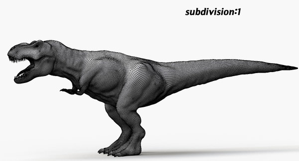 Muscle t rex 3D model - TurboSquid 1386225