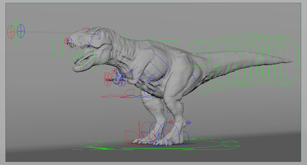 Muscle t rex 3D model - TurboSquid 1386225