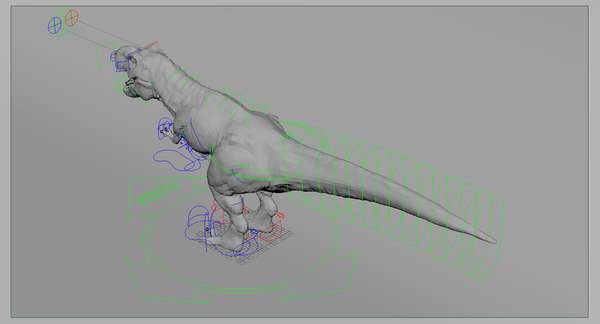 Muscle t rex 3D model - TurboSquid 1386225