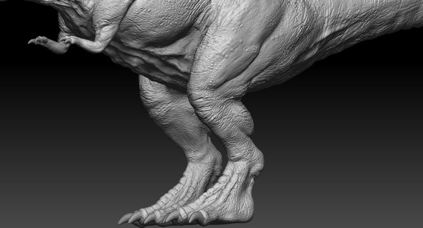 Muscle t rex 3D model - TurboSquid 1386225