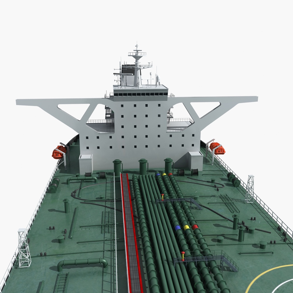 Vlcc oil tanker 3D model - TurboSquid 1386230