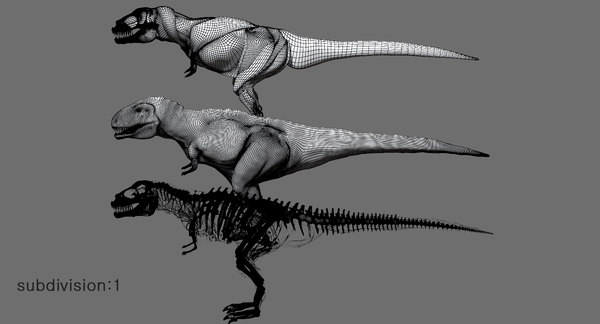 Giganoto giganotosaurus saurus 3D model - TurboSquid 1386298