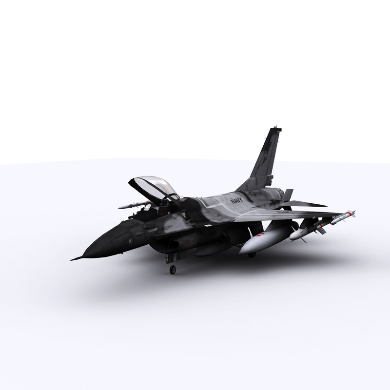 Navy f-16 3D model - TurboSquid 1386609