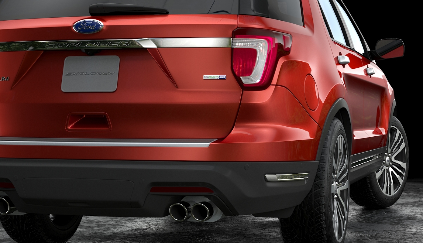 2019 explorer 3D model - TurboSquid 1386615