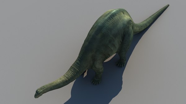 Animowany brontozaur Model 3D - TurboSquid 1386675