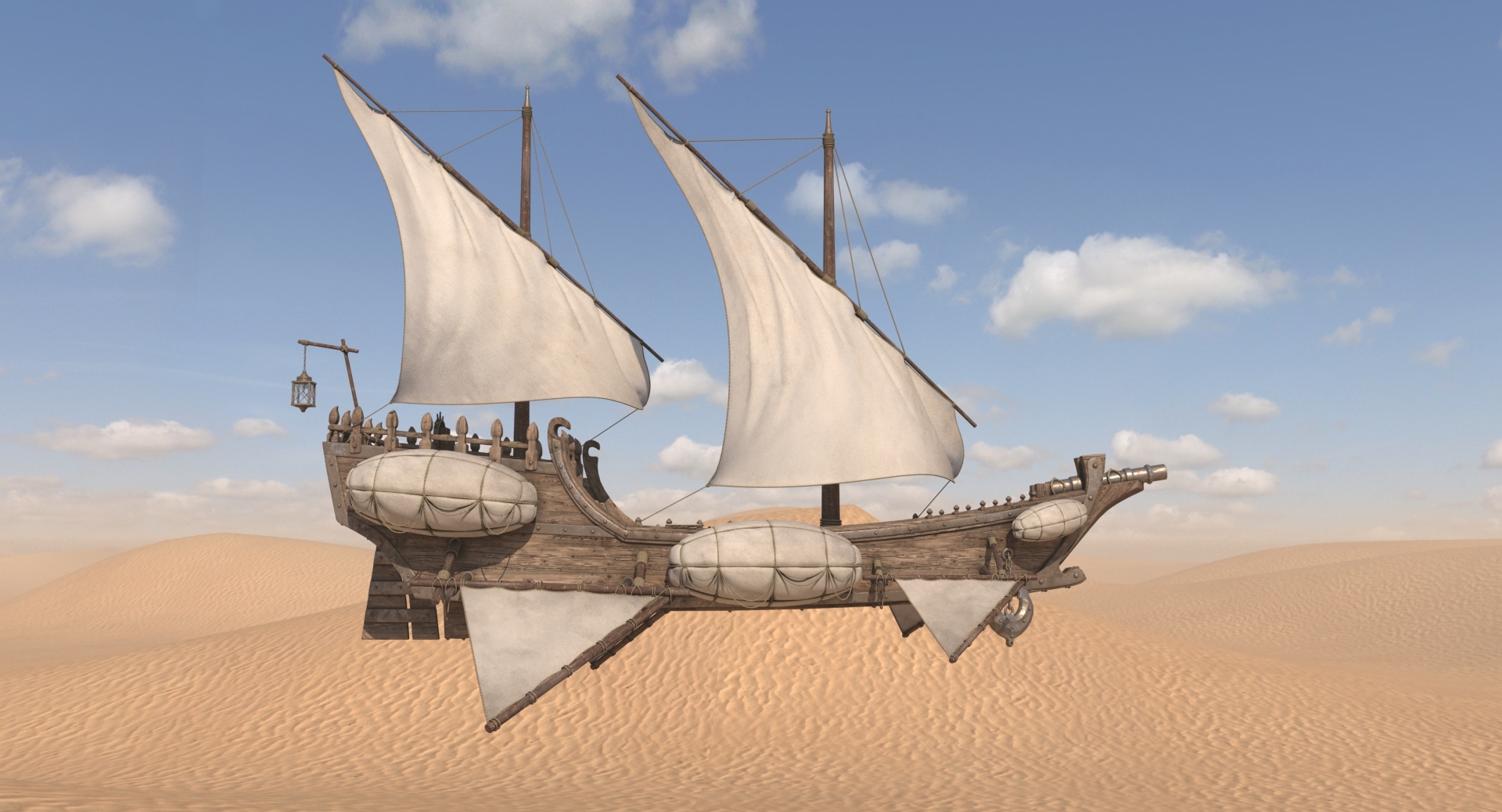 3D flying ship model - TurboSquid 1386692