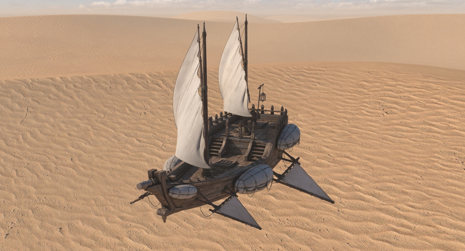 3D flying ship model - TurboSquid 1386692
