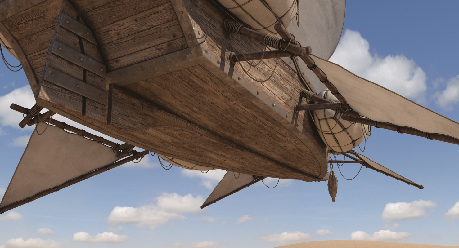 3D flying ship model - TurboSquid 1386692