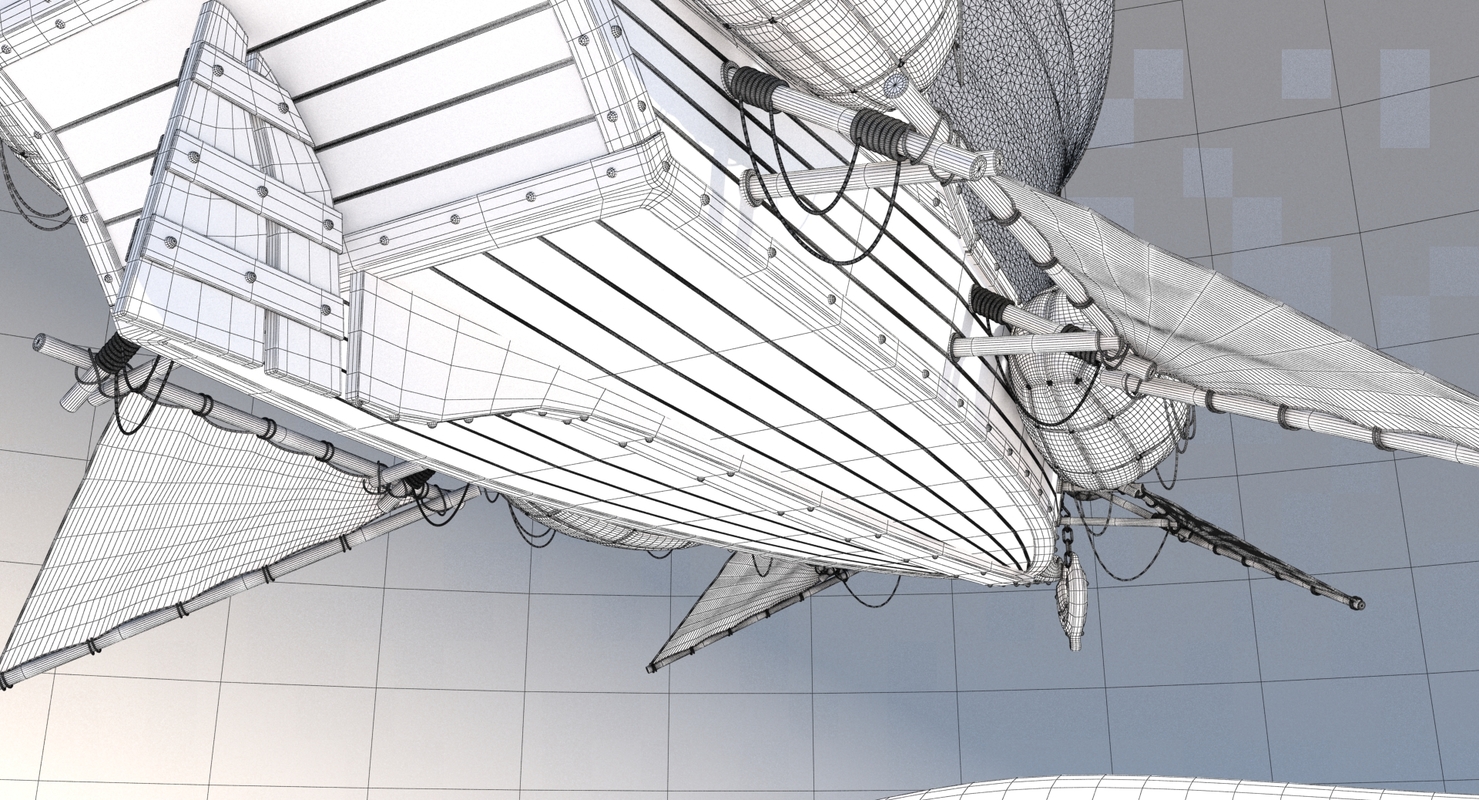 3D flying ship model - TurboSquid 1386692