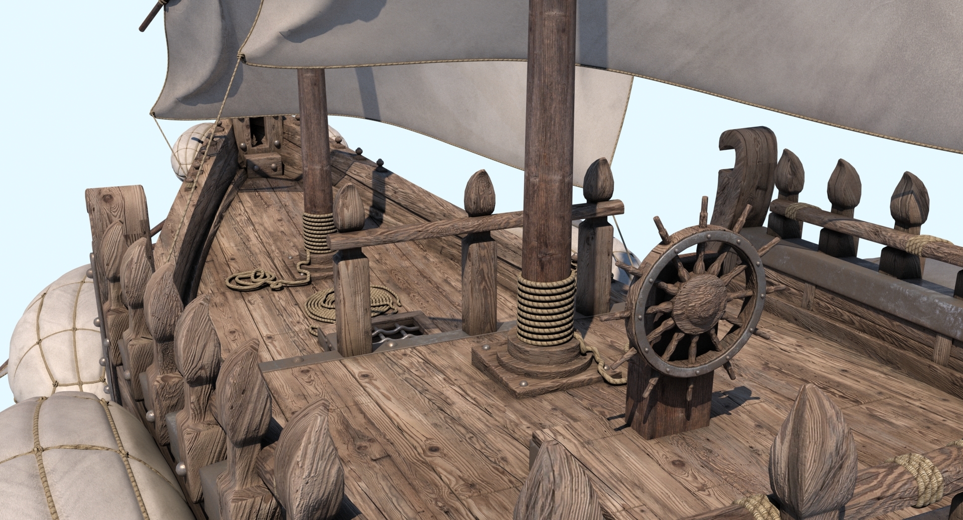 3D модель Летающий корабль 002 - TurboSquid 1386789