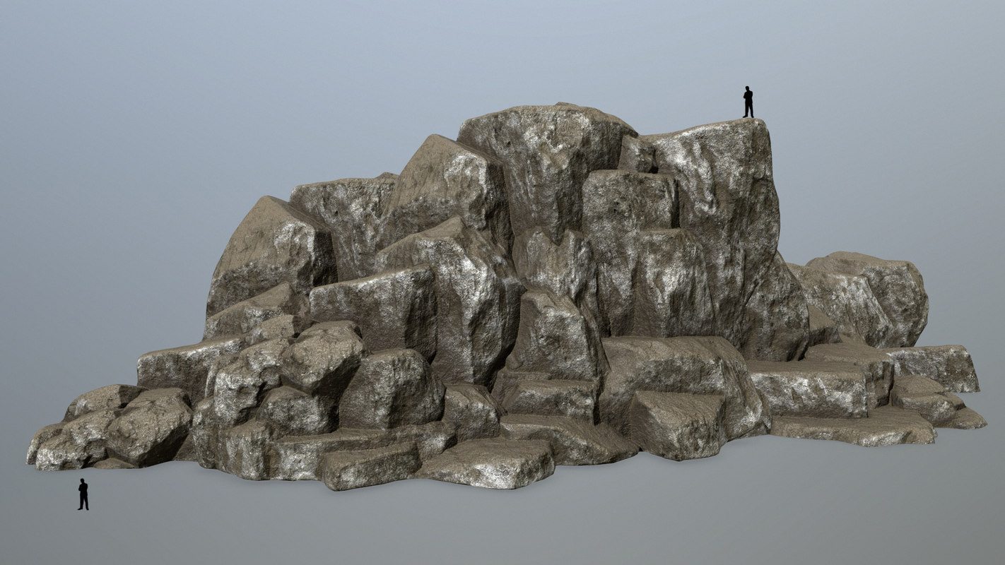 3D rocks - TurboSquid 1386899