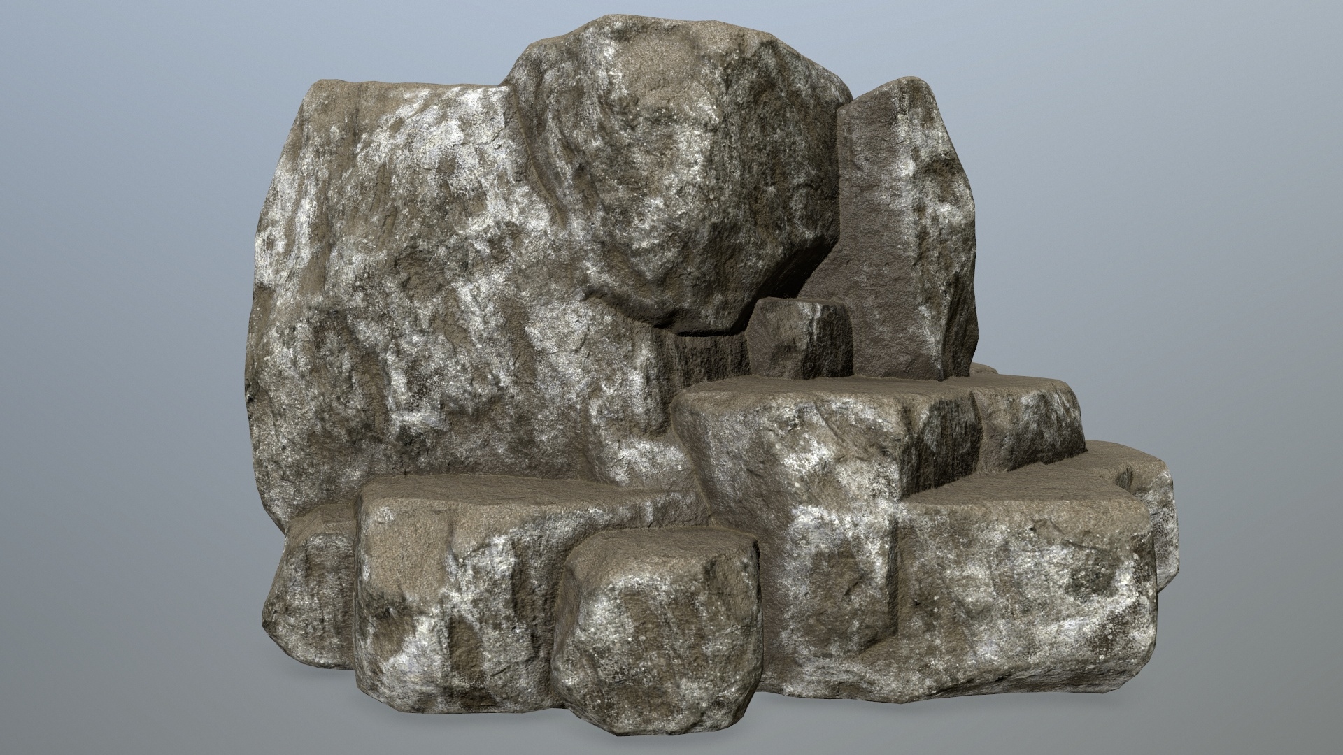 3D rocks - TurboSquid 1386899