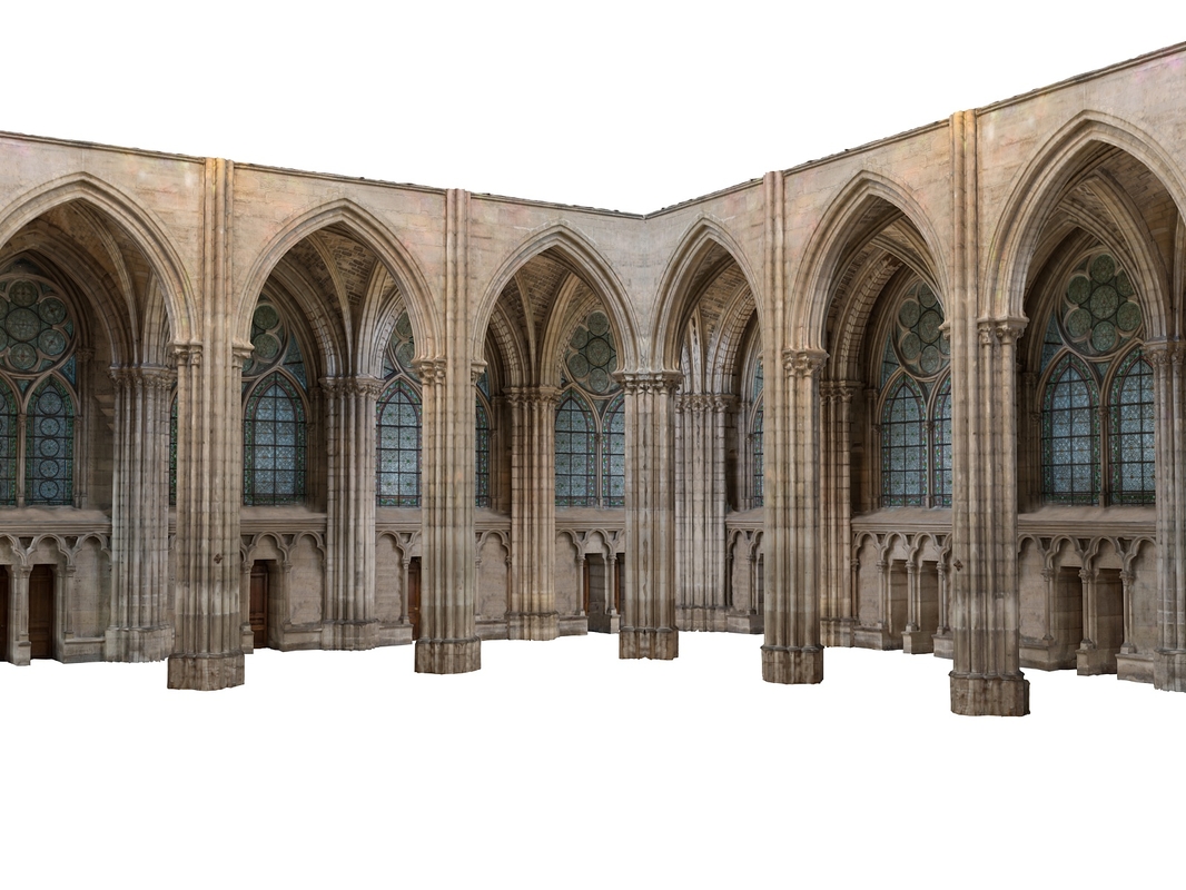 3D cathedral gothic pack 32 model - TurboSquid 1387189