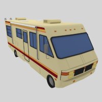 Breaking bad van 3D - TurboSquid 1336307