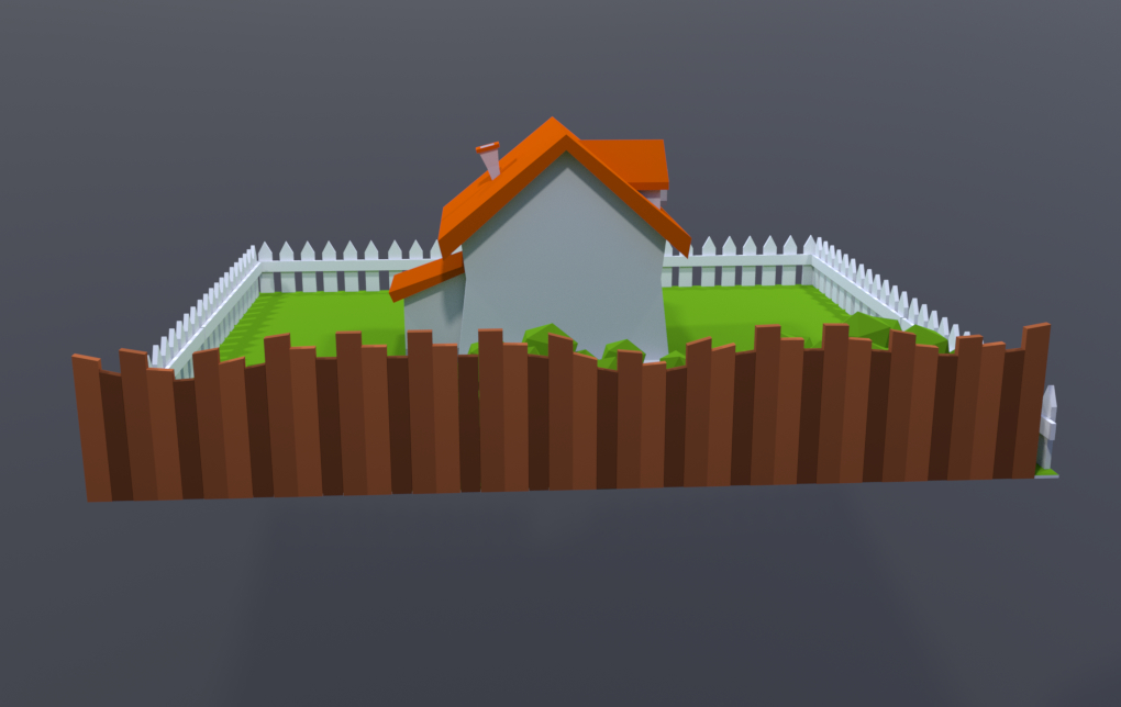 Casa Low Poly Modelo 3D - TurboSquid 1387983