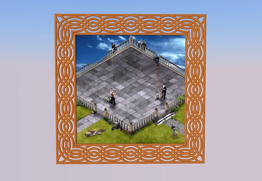 Frame design model - TurboSquid 1388095