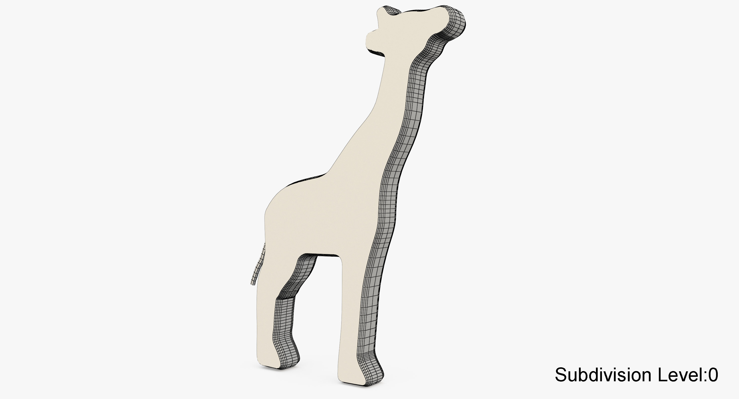 Wooden animals toy 3D model - TurboSquid 1390367