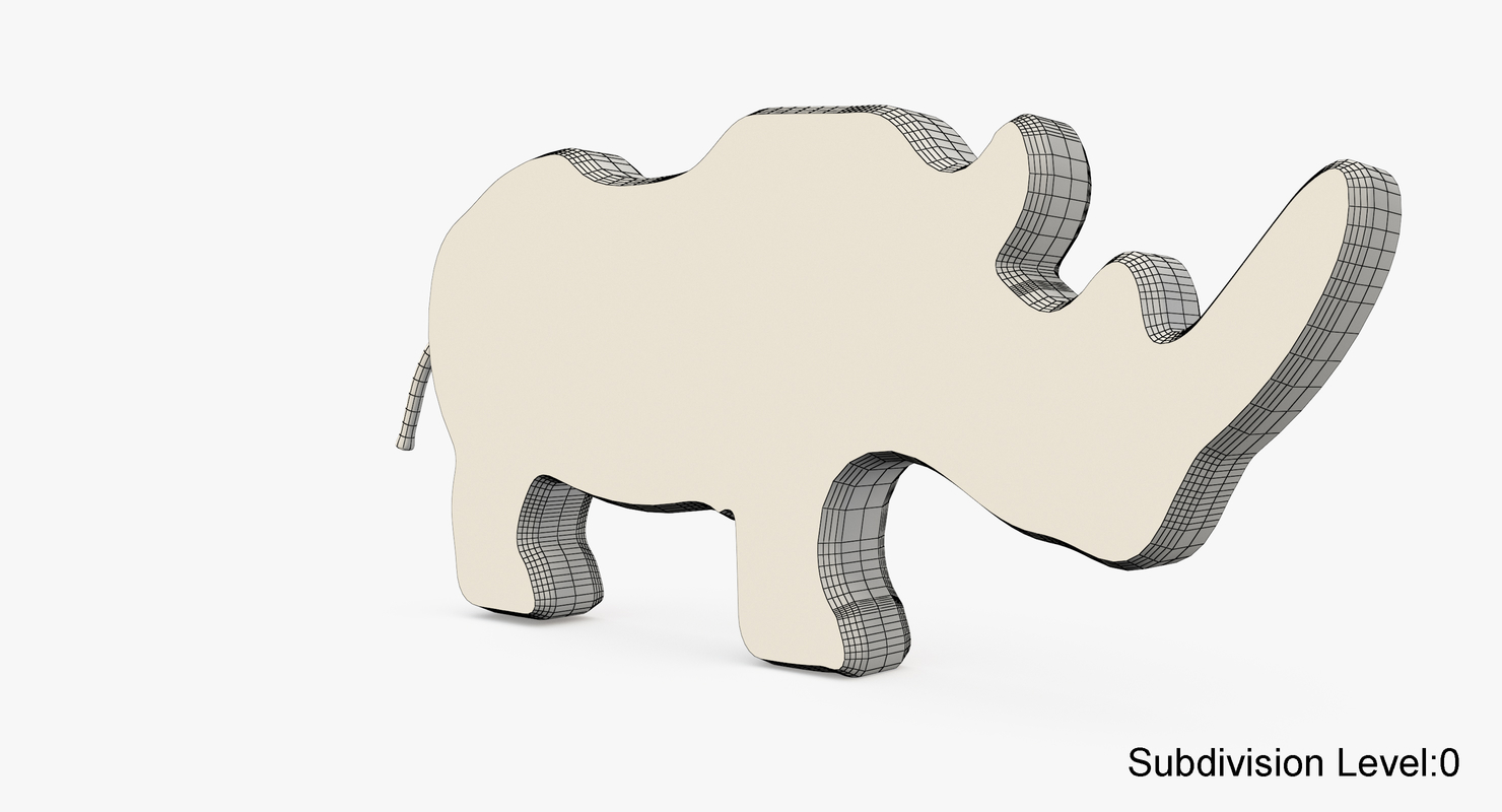 Wooden animals toy 3D model - TurboSquid 1390367