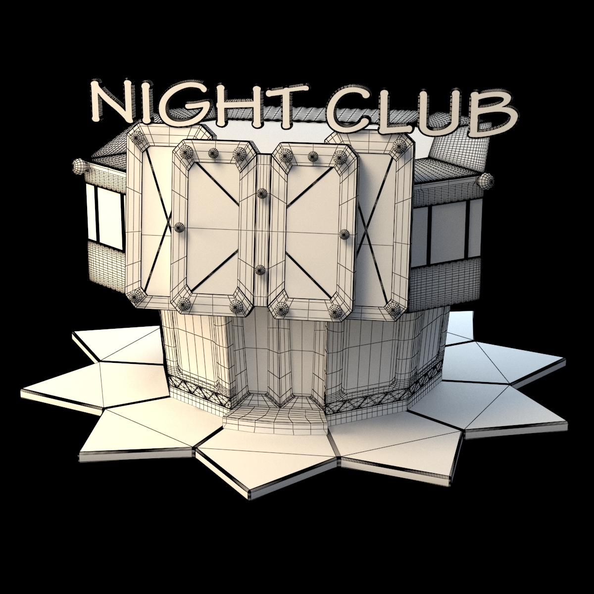 Club 3D model - TurboSquid 1388420