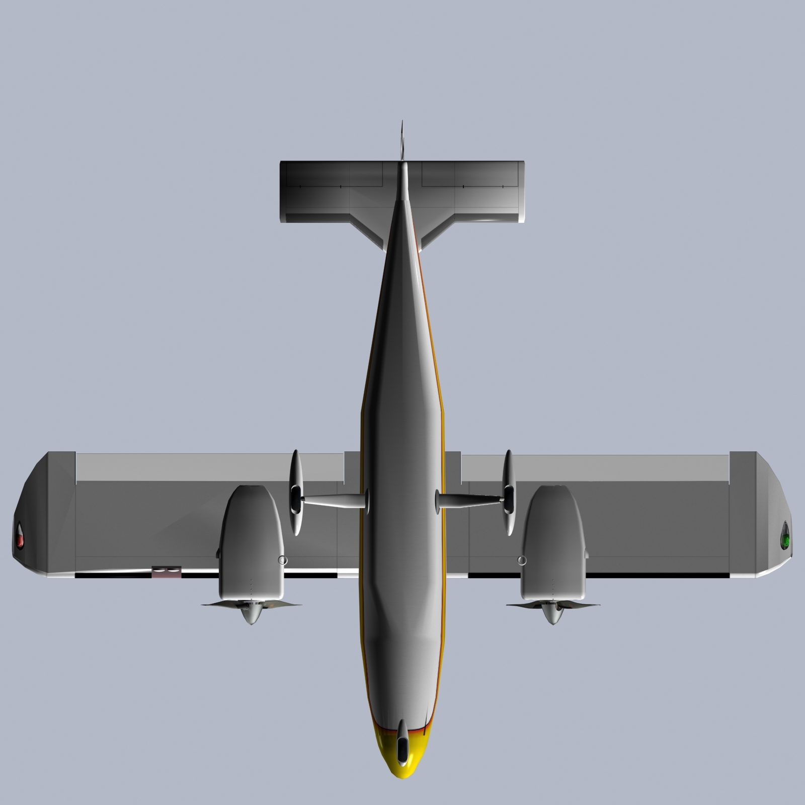 3D partenavia p68 commuter model - TurboSquid 1388467