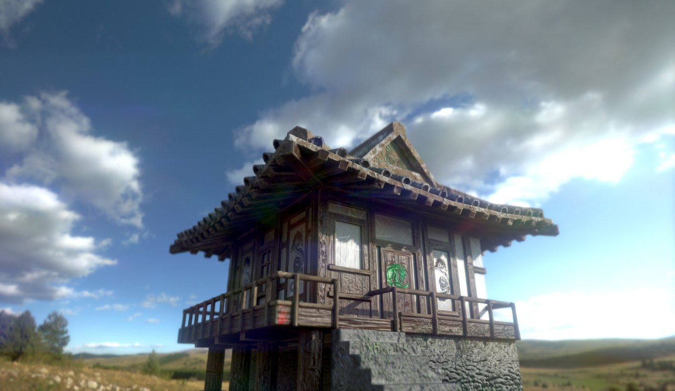 Old house model - TurboSquid 1388675