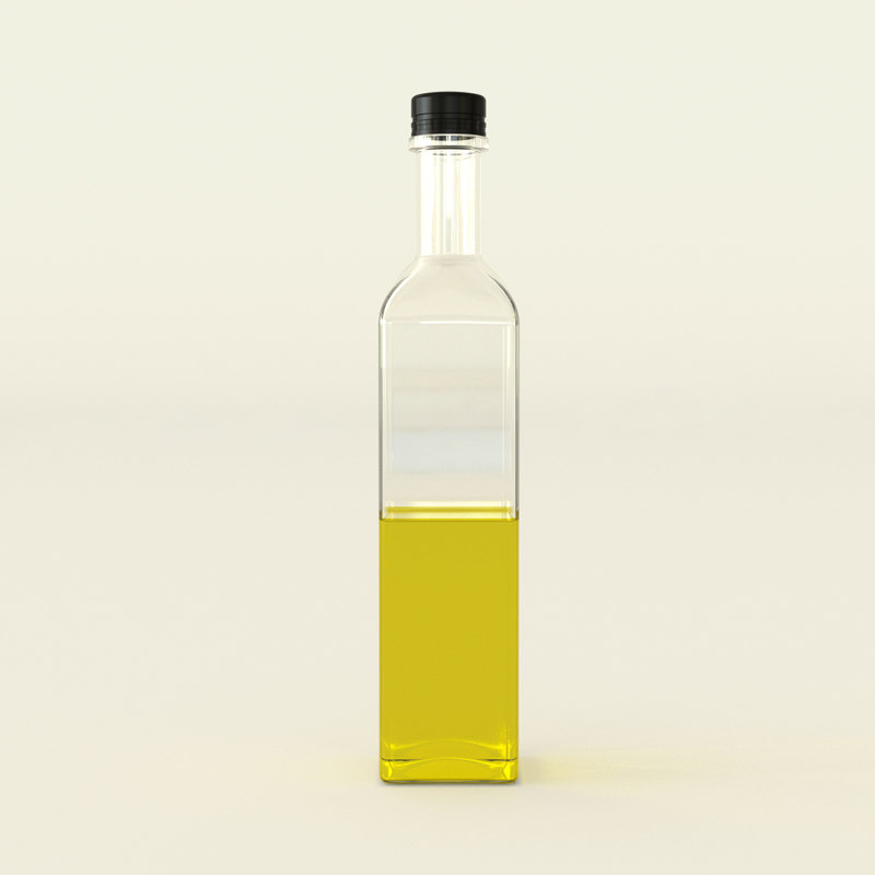 3D olive oil square - TurboSquid 1388702