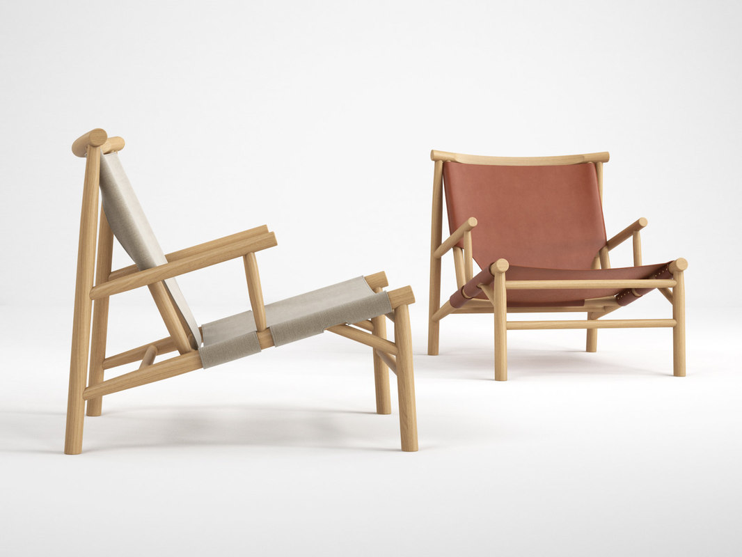 Samurai lounge chair model - TurboSquid 1388754
