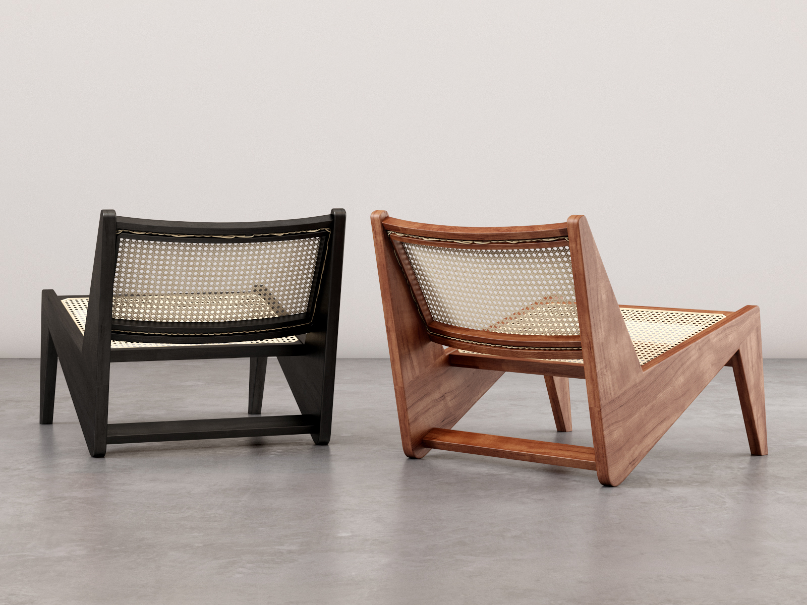 Kangaroo lounge chair 3D model - TurboSquid 1388742