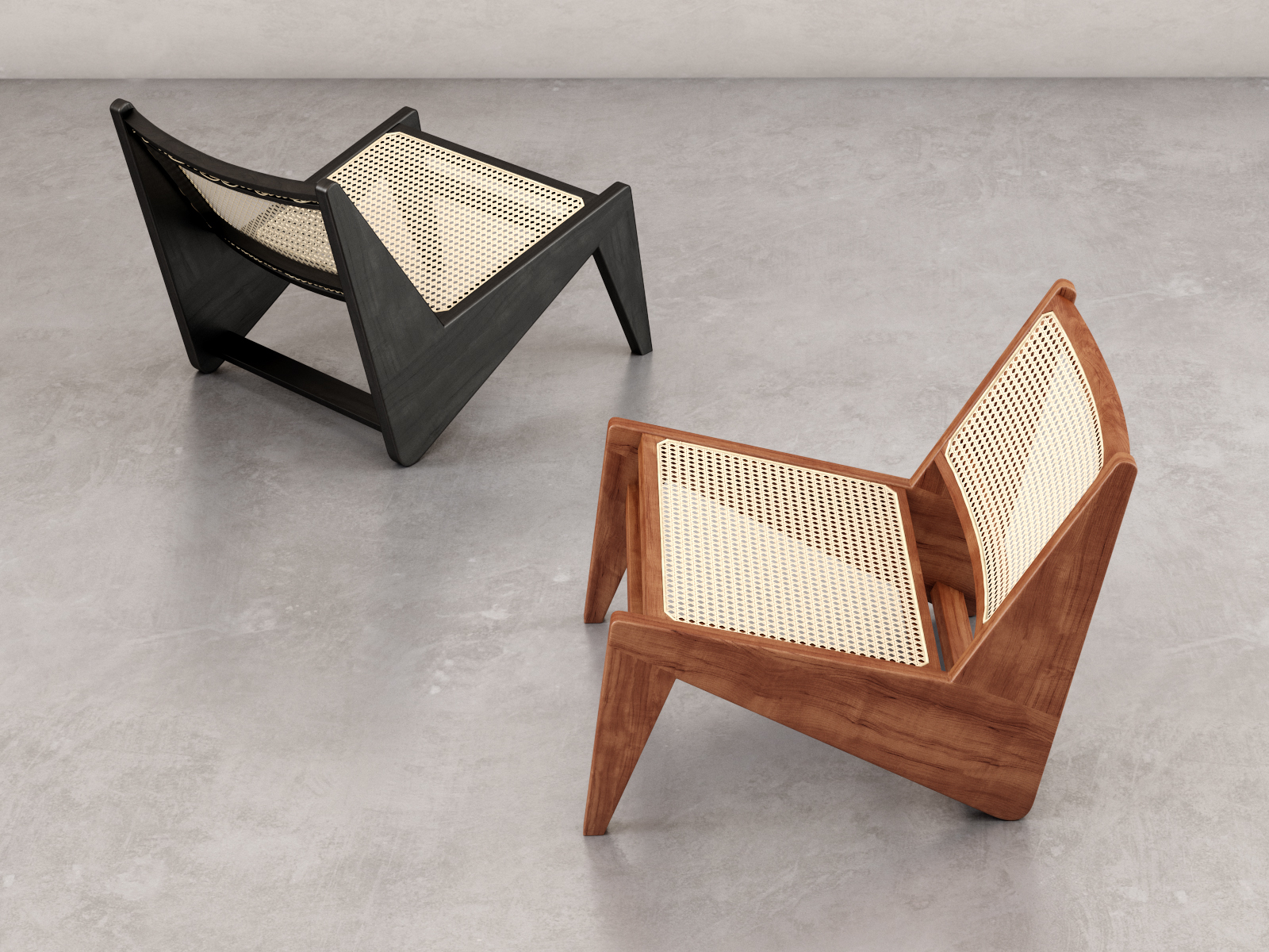 Kangaroo lounge chair 3D model - TurboSquid 1388742