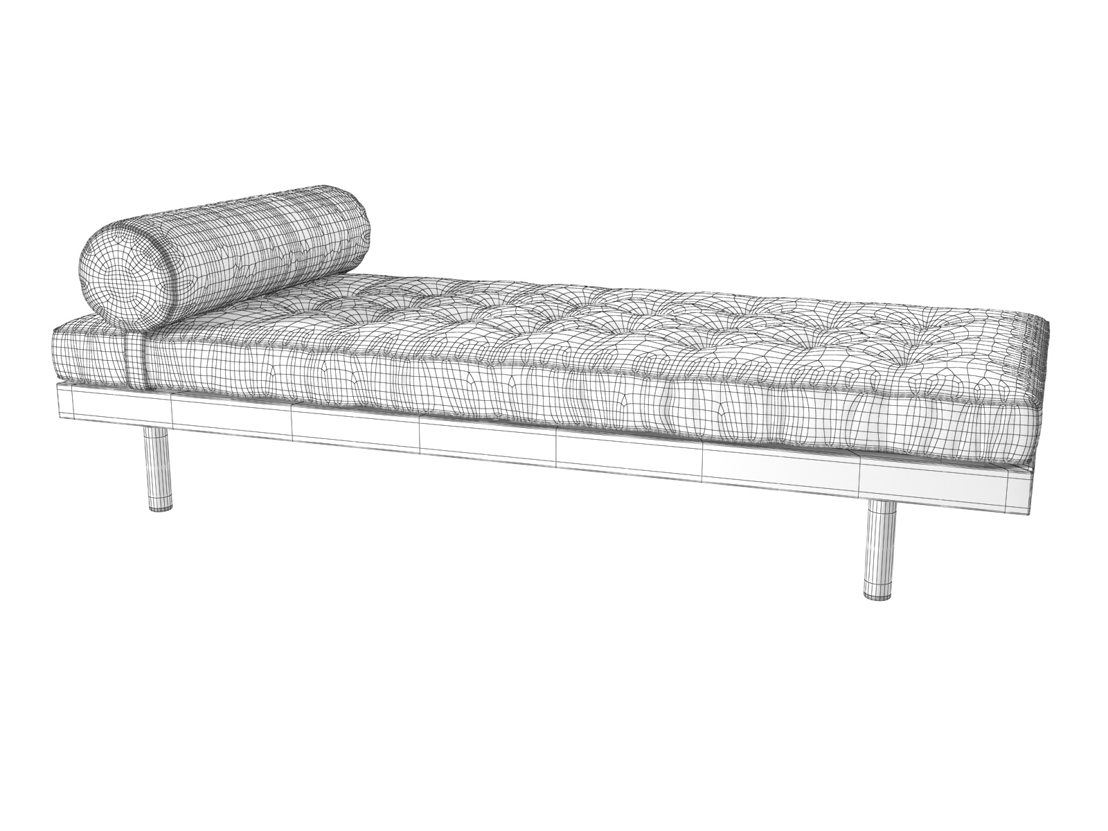Antony daybed 3D model - TurboSquid 1388805