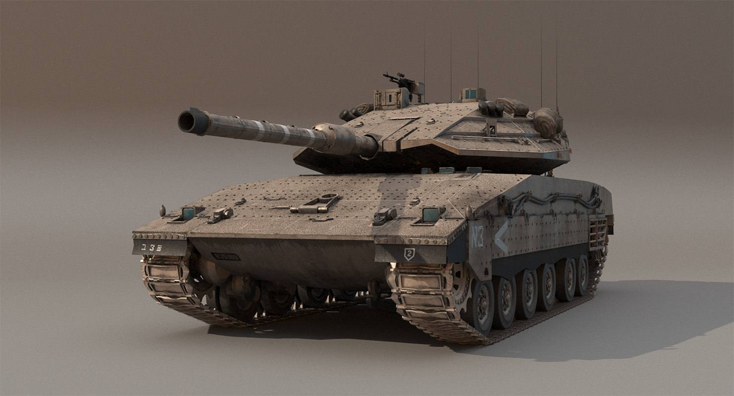 3D merkava iv - TurboSquid 1388833