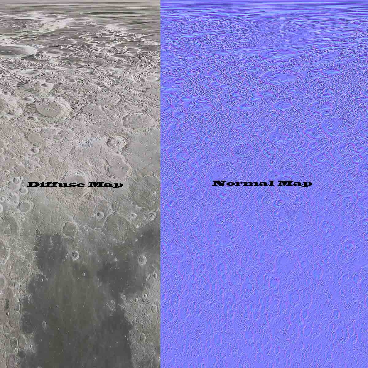 Earth moon 3D model - TurboSquid 1389103