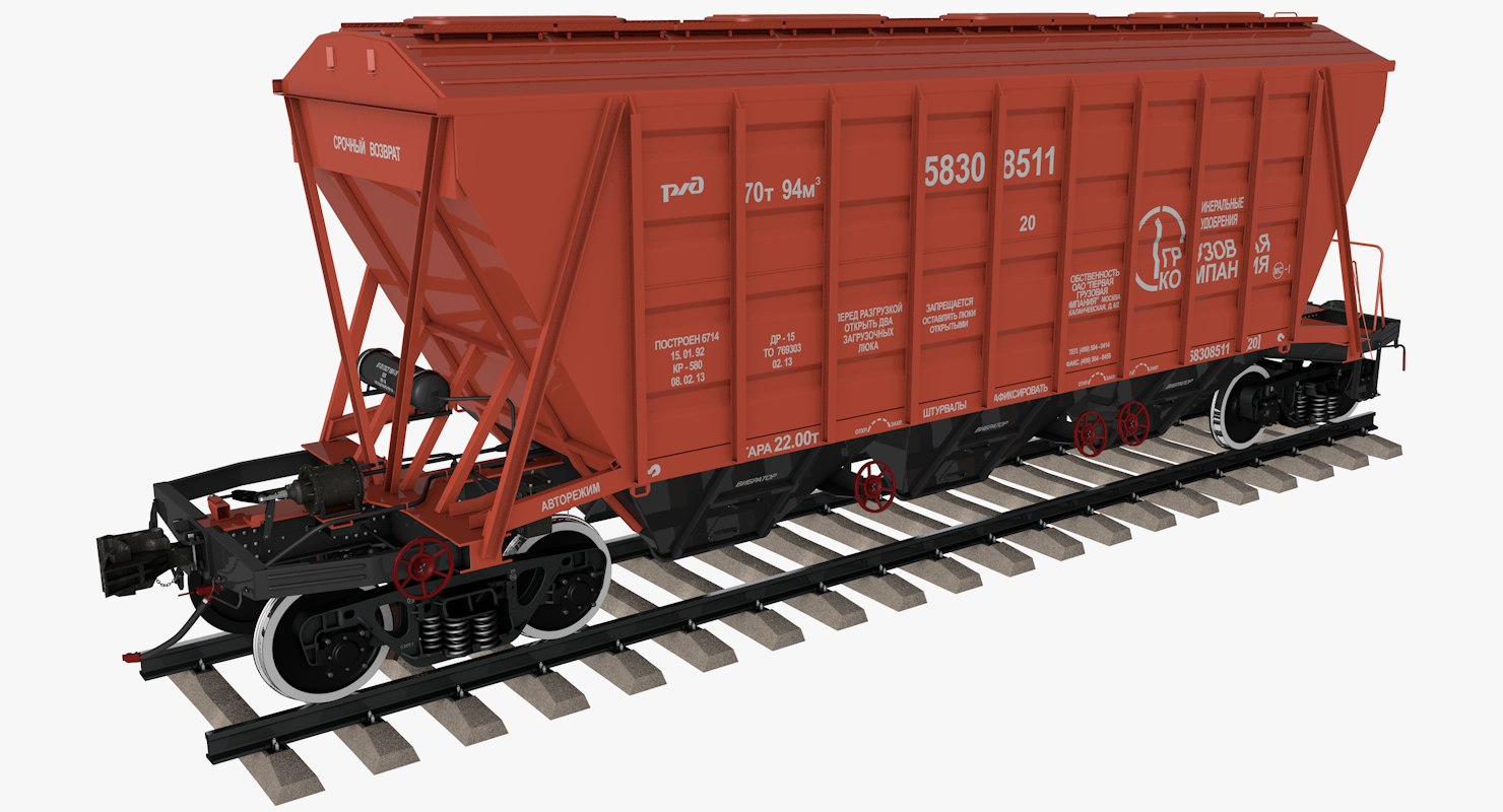 3D hopper car 19-3054-01 model - TurboSquid 1389123