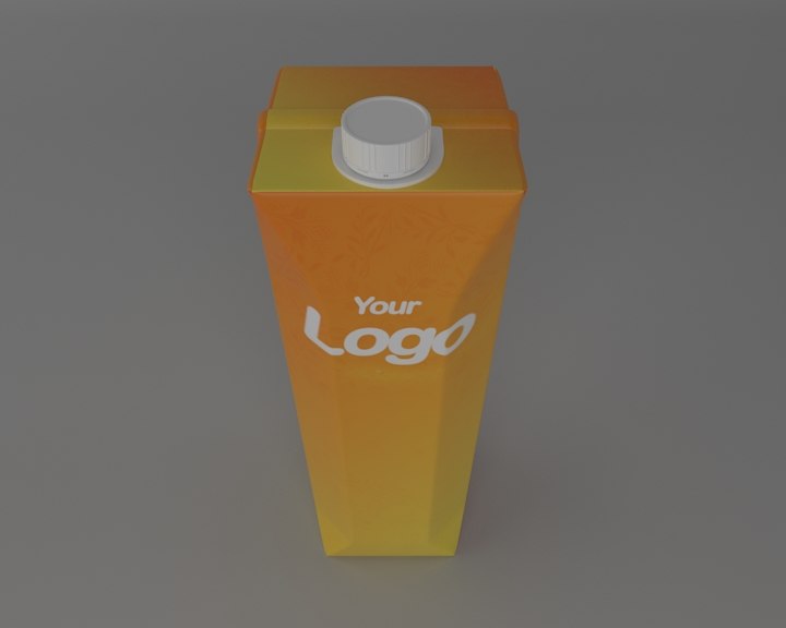 3D big juice pack model - TurboSquid 1389192