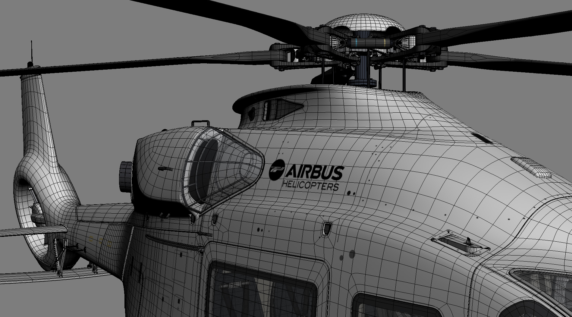 Airbus helicopter h160 eurocopter ec model - TurboSquid 1379445