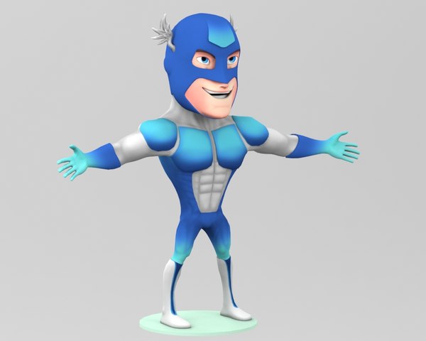 Superhero 3D Models for Download | TurboSquid