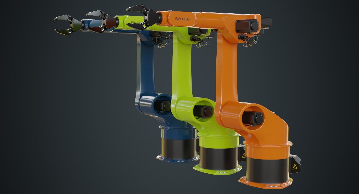 Industrieroboter 3A 3D-Modell - TurboSquid 1389229