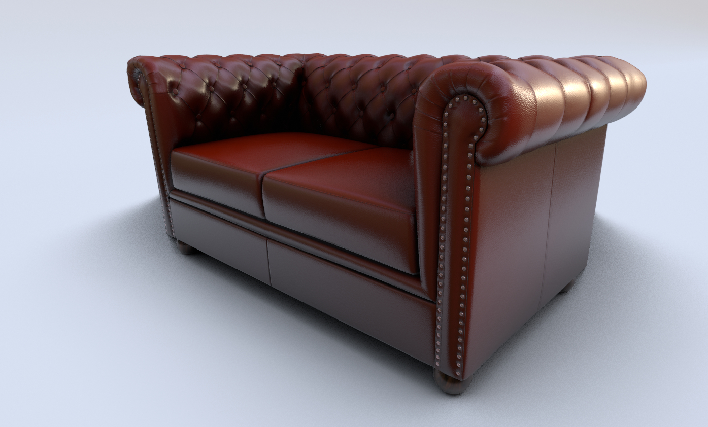 Set leather 3D model - TurboSquid 1389283