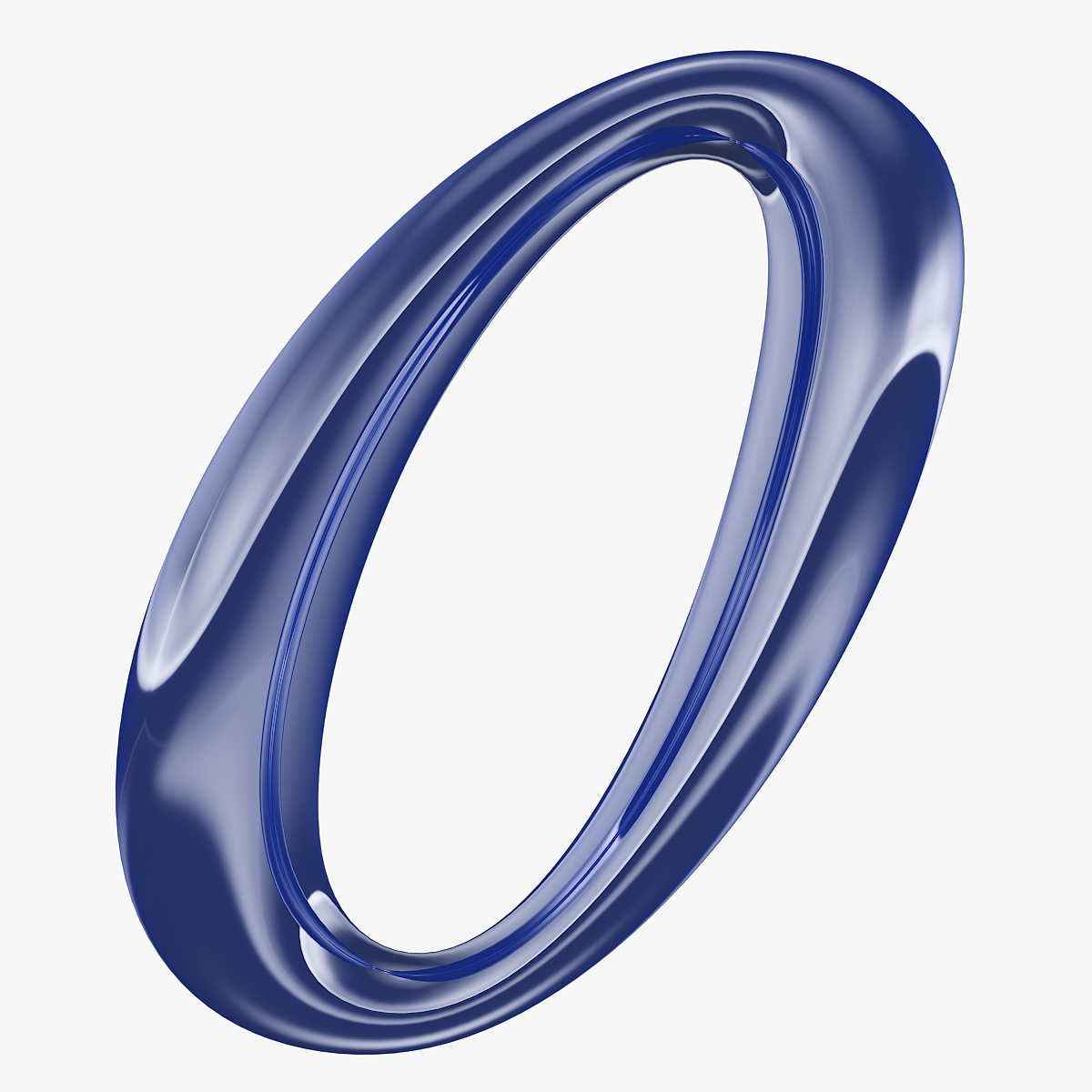 Calligraphic digits numbers 0 3D model - TurboSquid 1389396