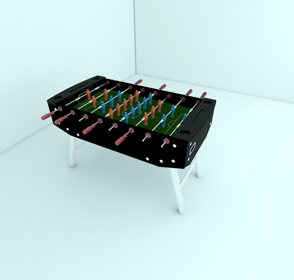 Foosball 3D Models for Download | TurboSquid