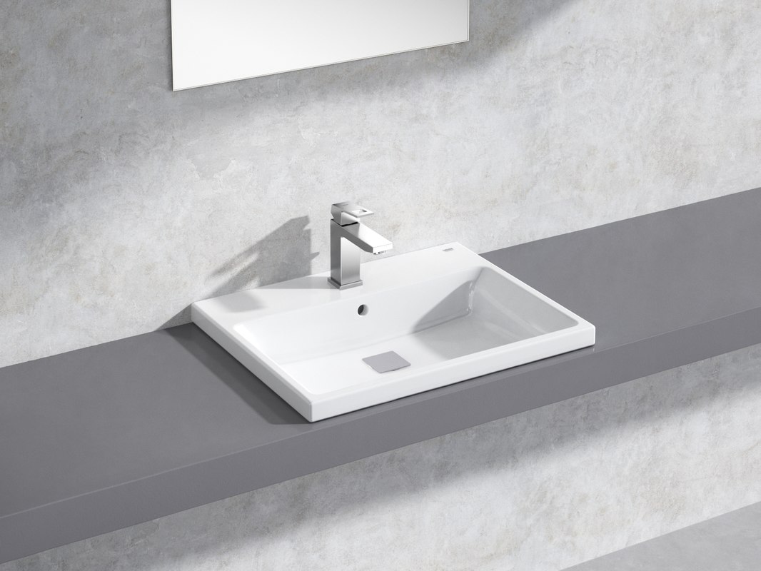 Eurocube built-in basin 60 3D - TurboSquid 1389485