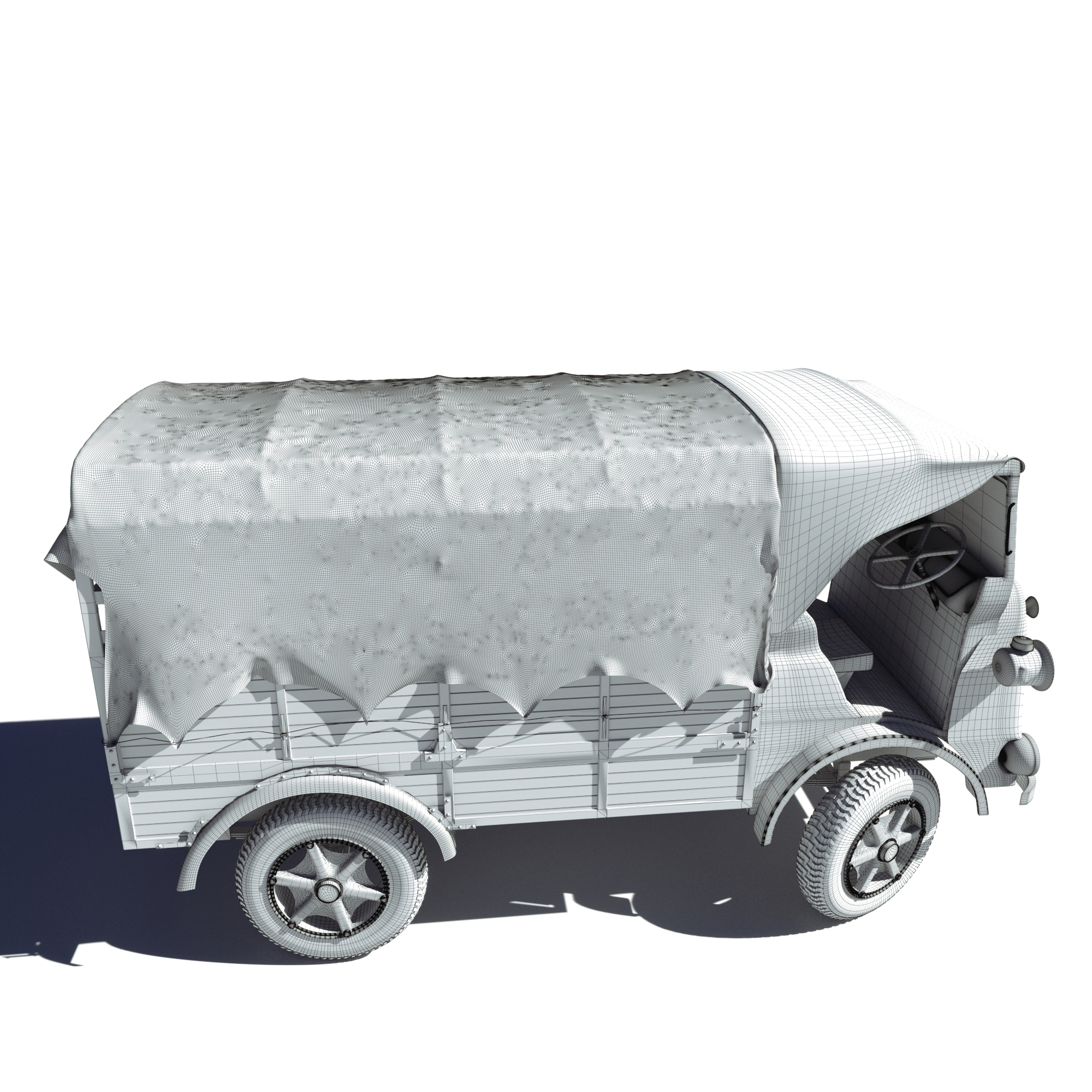 Spa 39 fiat 3D model - TurboSquid 1389480