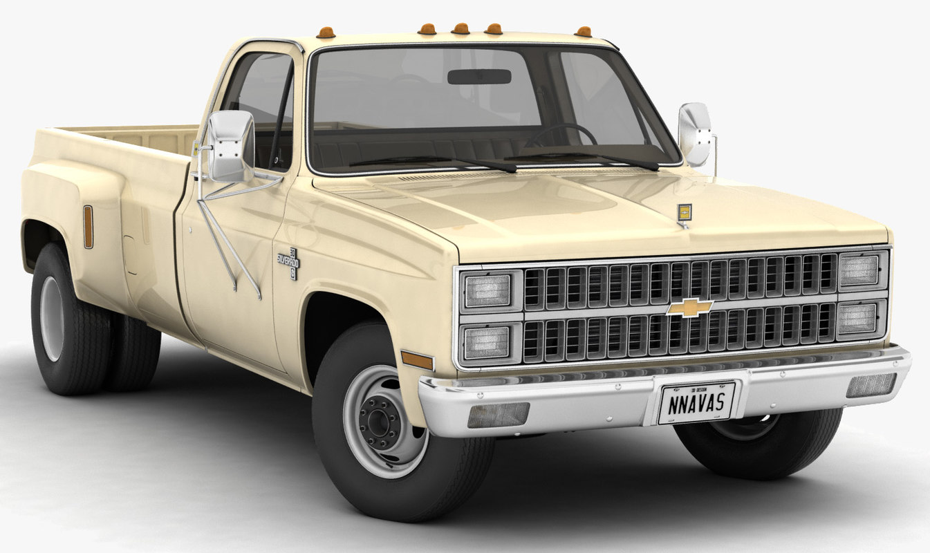 Chevrolet c30 silverado dually 3D model - TurboSquid 1345352
