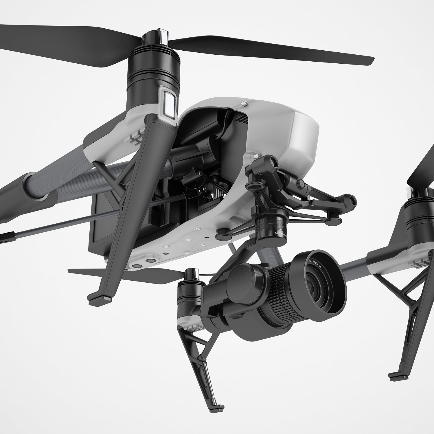 Dji inspire 2 3D model - TurboSquid 1389722